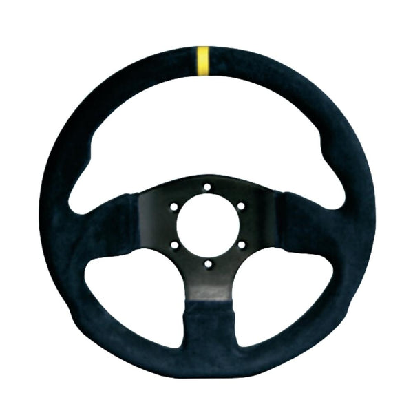 300mm Imola 3 Wheel Rim (Suede with yellow stripe) – Race Anywhere