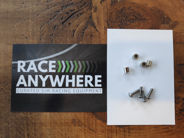Monitor vesa mount bolts and spacers kit – Race Anywhere